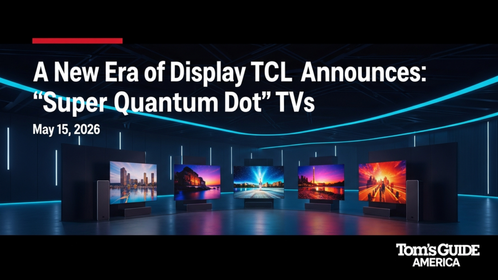TCL Unveils ‘Super Quantum Dot’ TVs: A New Benchmark for Display ...
